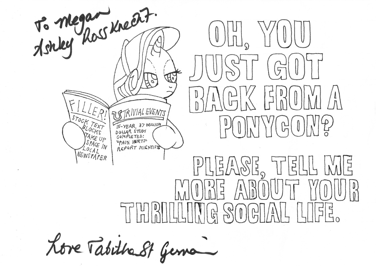 #328324 - safe, artist:the-ross, rarity, g4, autograph, newspaper ...