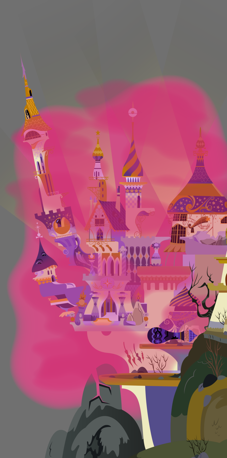 #334288 - safe, fallout equestria, canterlot, fanfic, pink cloud (fo:e ...