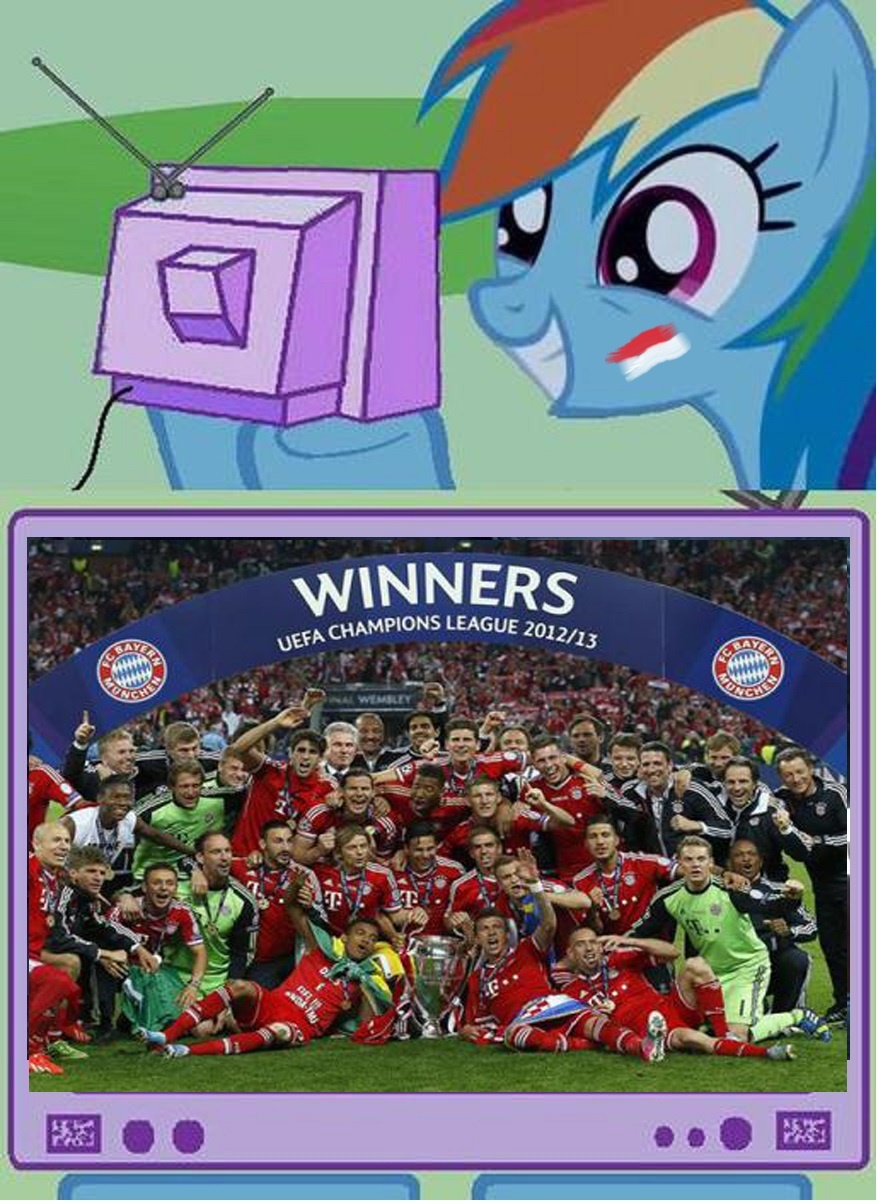 #334330 - safe, rainbow dash, arjen robben, bayern munich, borussia ...