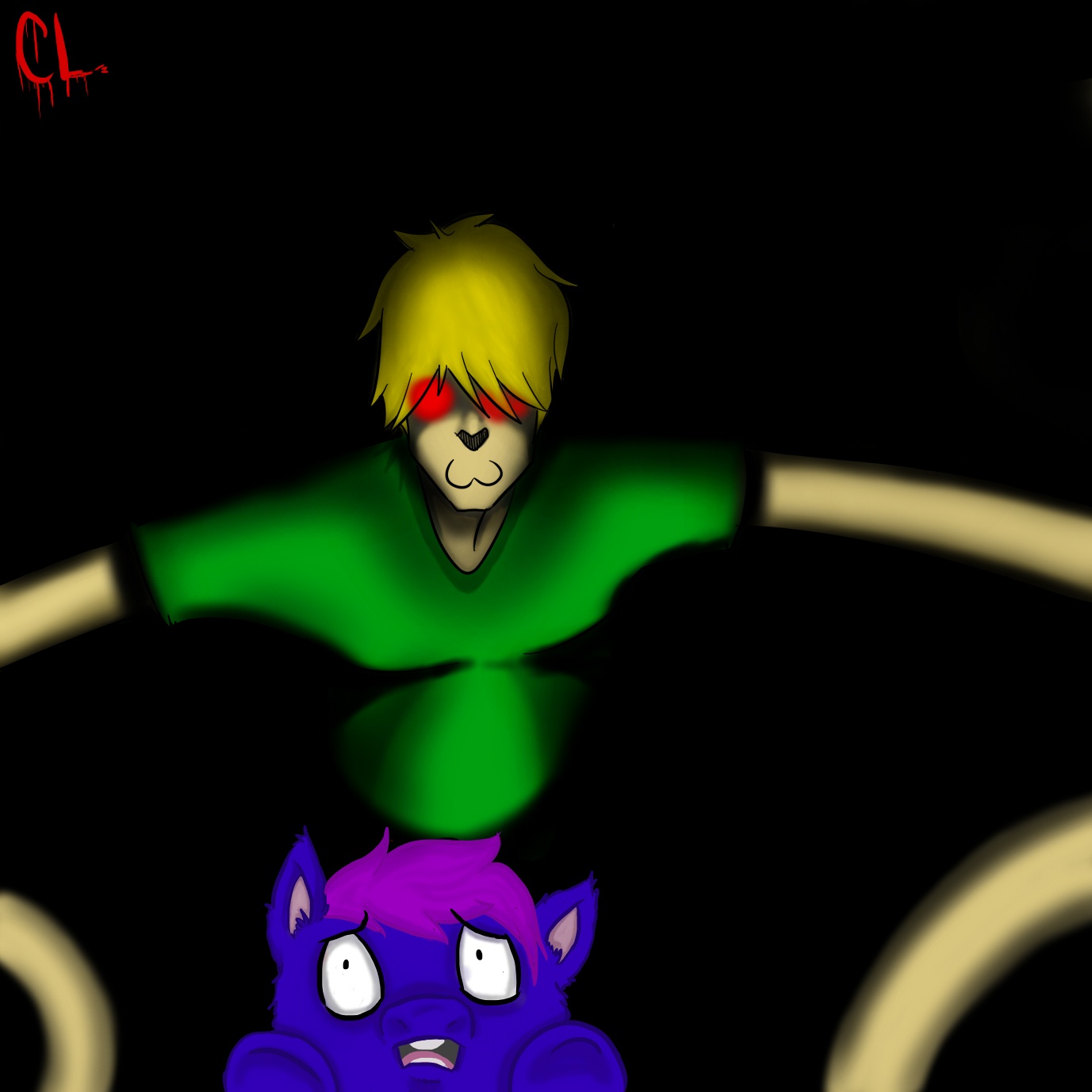 #334603 - semi-grimdark, artist:chaoticlaughter, fluffy pony, human ...