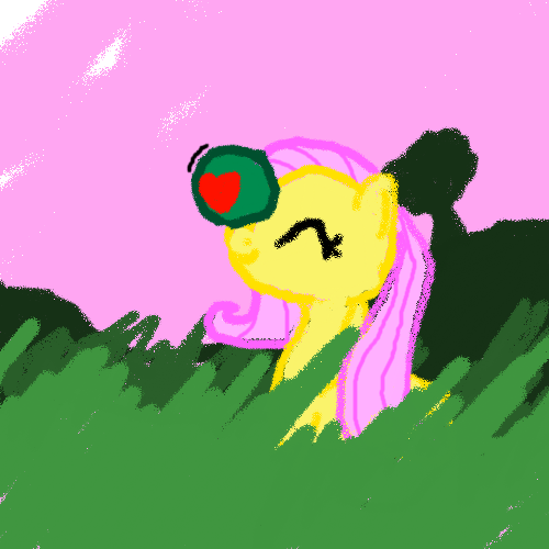 #315837 - safe, artist:etech, fluttershy, ball - Derpibooru