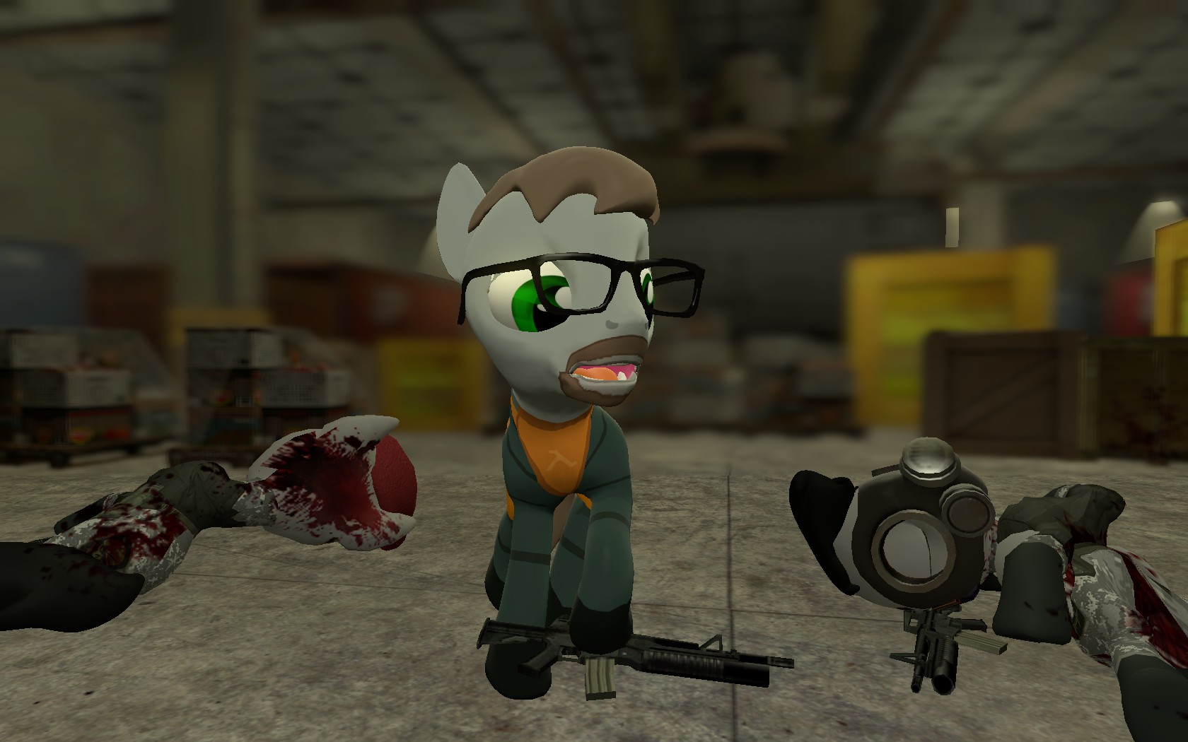 #347295 - semi-grimdark, artist:pinkie diane roosevelt phd, 3d ...