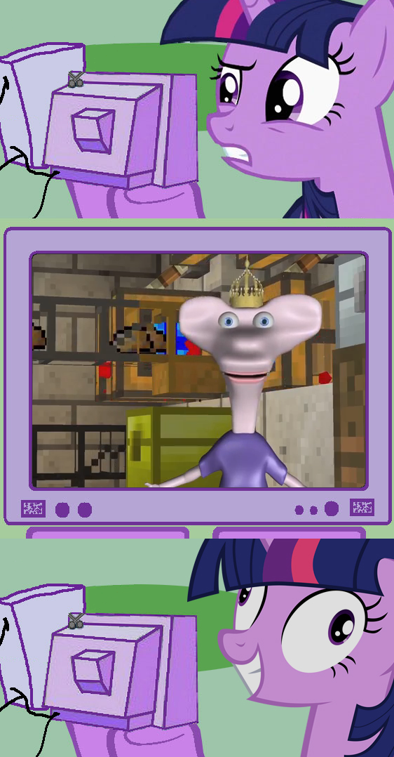#350470 - safe, twilight sparkle, exploitable meme, little king john ...