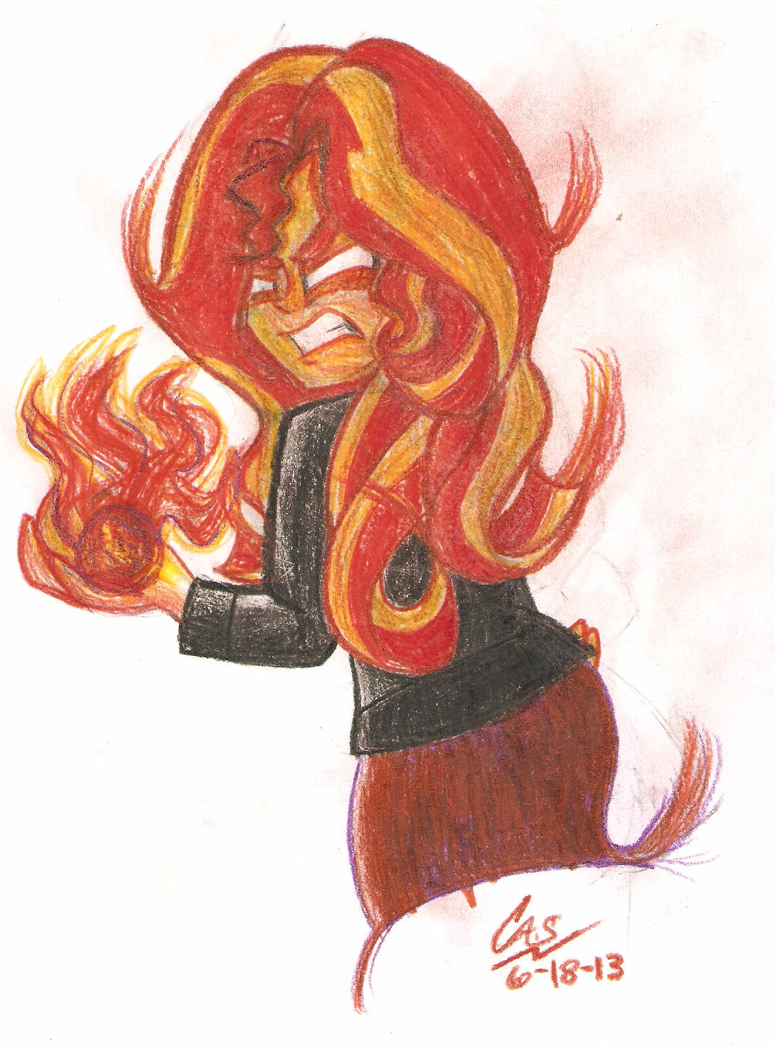 #352607 - safe, artist:casthesas, sunset shimmer, equestria girls, g4 ...