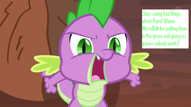 #353724 - safe, spike, drama, male, meme, rareware, solo, spike drama ...