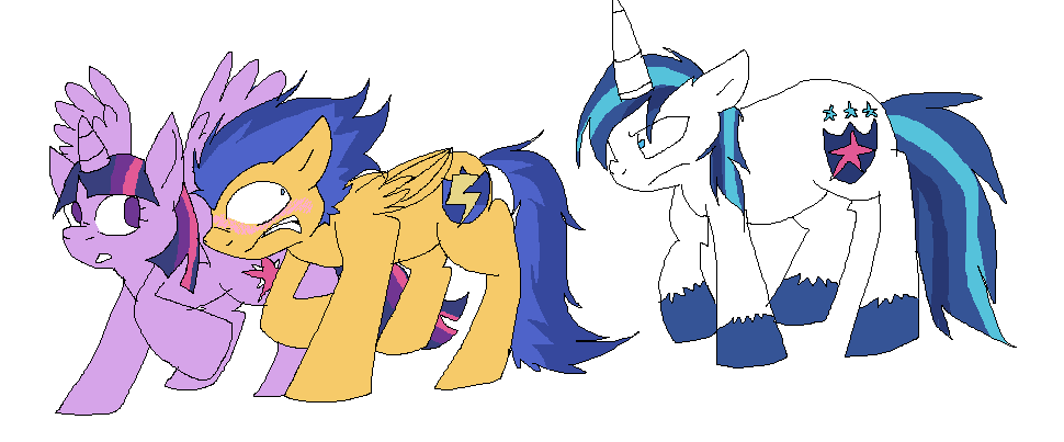 #355497 - safe, artist:nightwing1234, flash sentry, shining armor ...