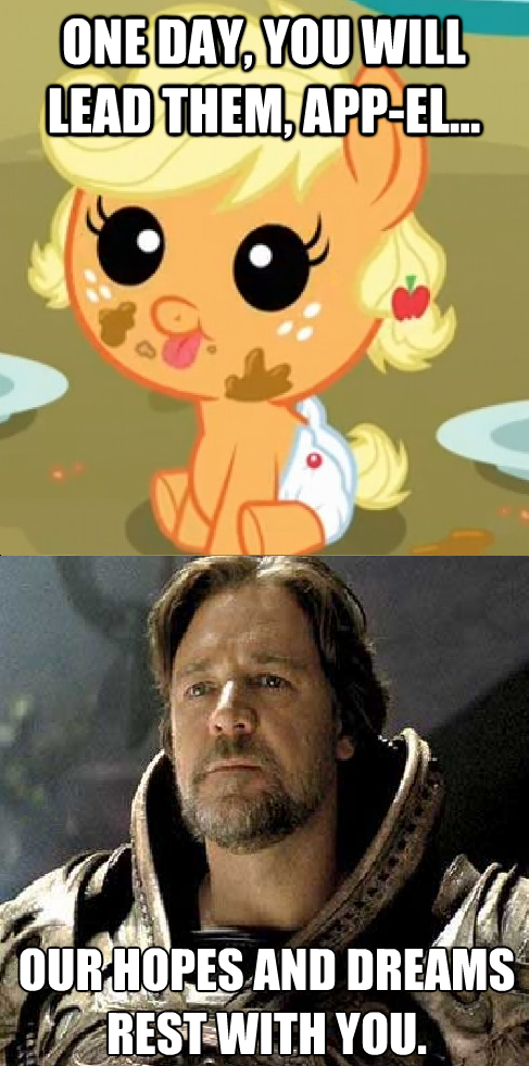 #355511 - safe, applejack, pony, app-el, baby, baby pony, babyjack, jor ...