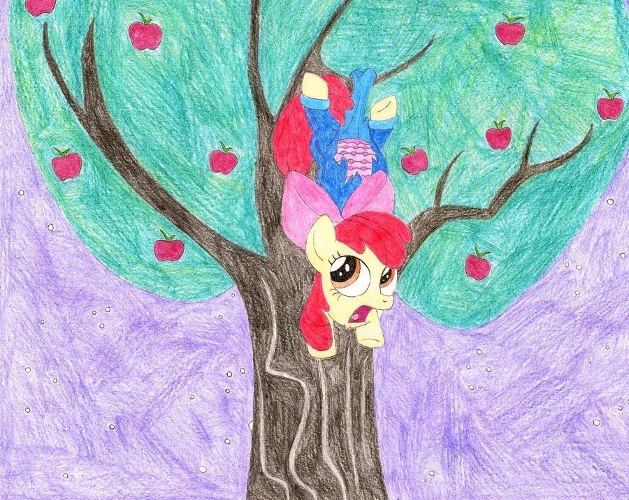 #341803 - safe, artist:wjmmovieman, apple bloom, pony, g4, apple ...