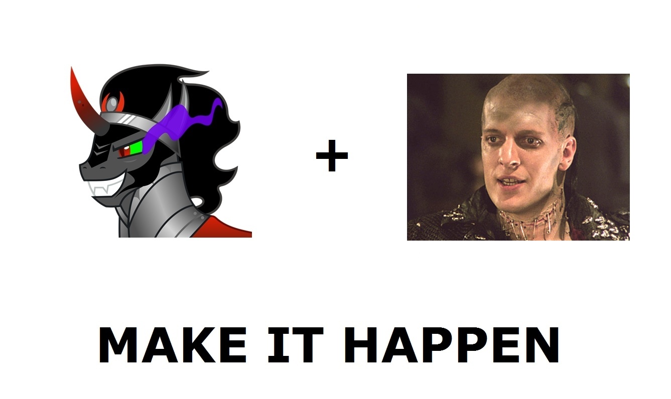 #342846 - safe, king sombra, clancy brown, exploitable meme, highlander ...