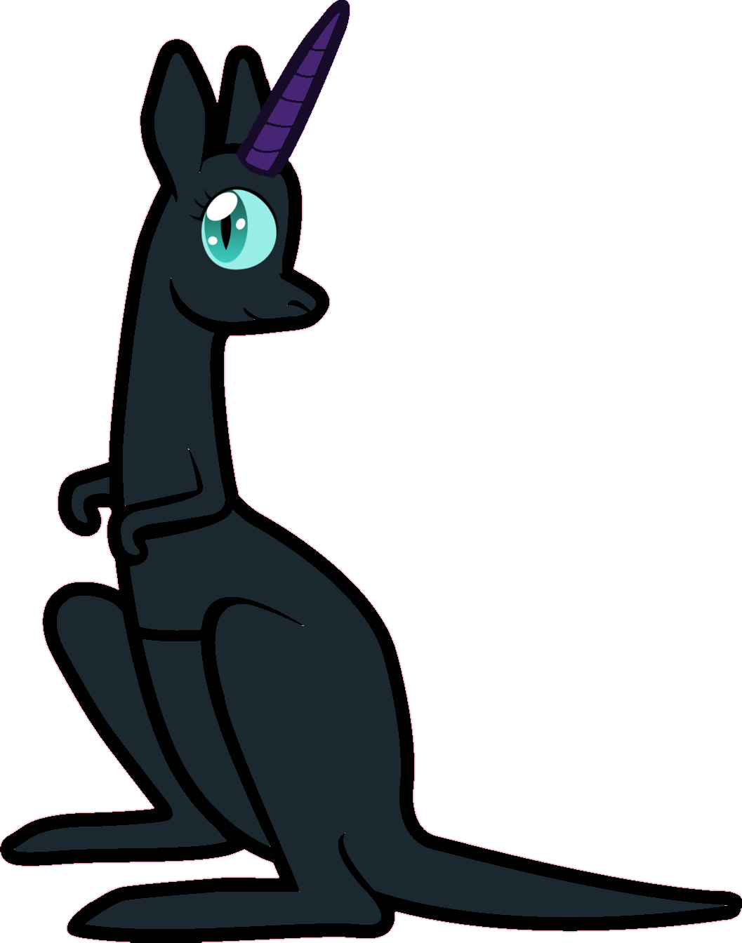 #371686 - safe, oc, oc only, oc:nyx, kangaroo, kangaroonicorn, forced ...