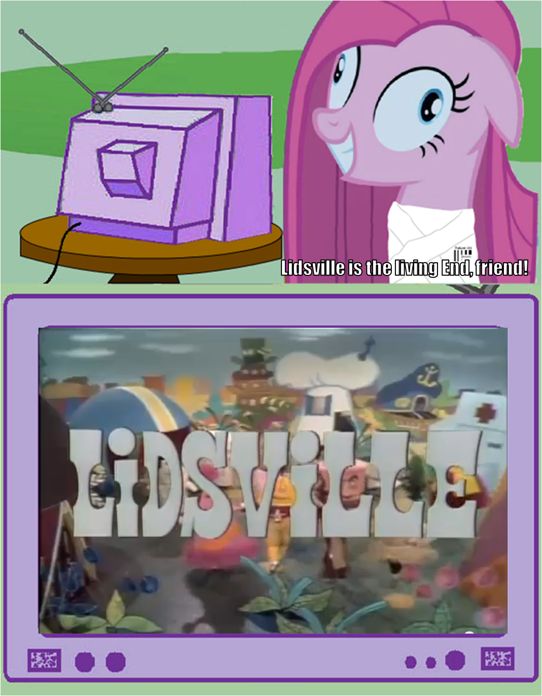 #379990 - safe, pinkie pie, g4, exploitable meme, lidsville, meme ...