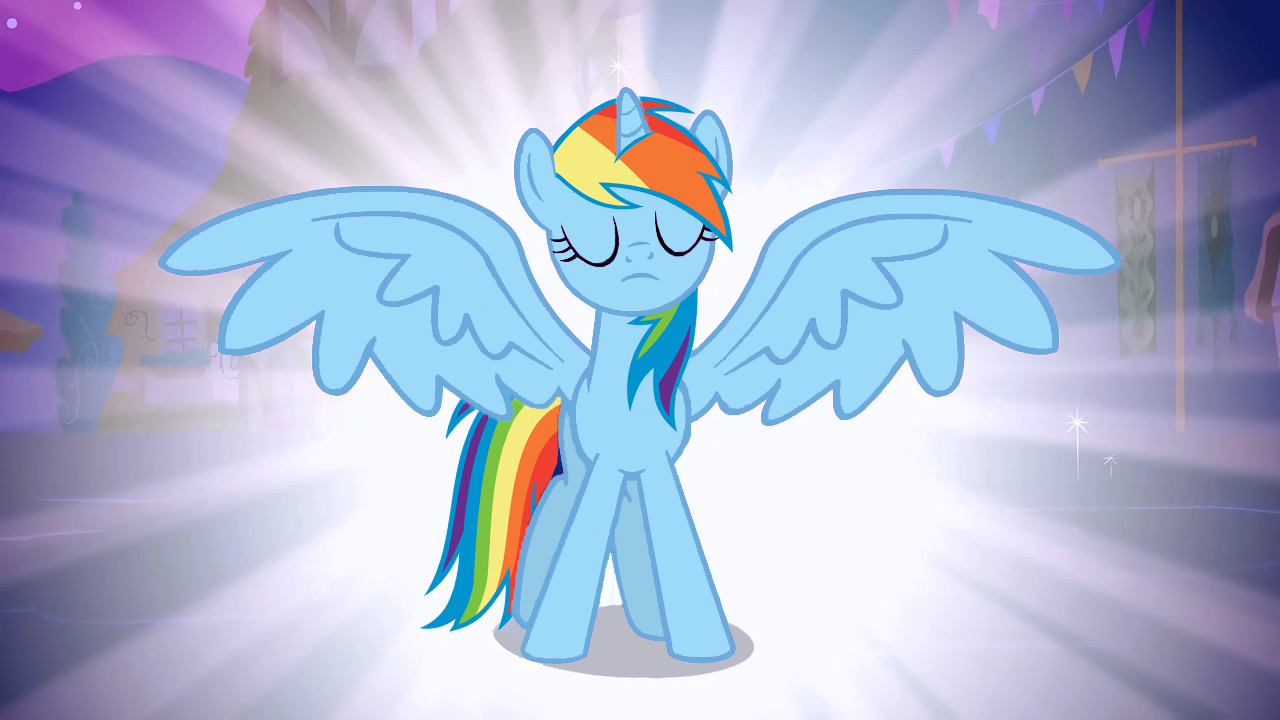 #380329 - safe, rainbow dash, alicorn, pony, alicorn flash, exploitable ...