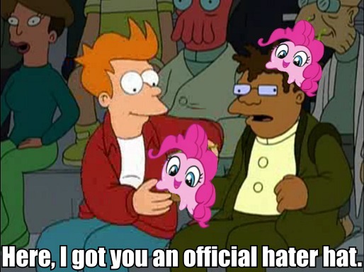 #385958 - safe, artist:therealfry1, pinkie pie, brain slug, farnsworth ...