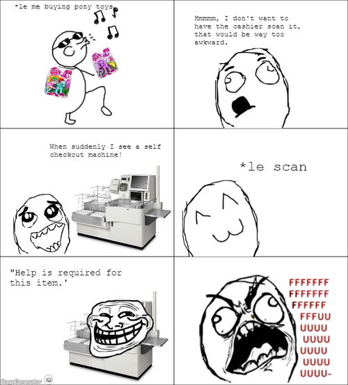 #400494 - safe, comic, fuuuuuu, le, meme, rage comic, rage guy, toy ...