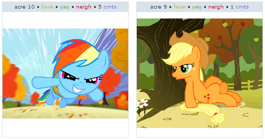 #413811 - safe, applejack, rainbow dash, appledash, exploitable meme ...