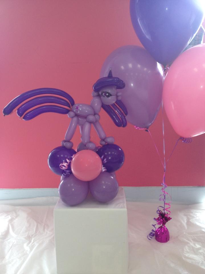 #414114 - safe, twilight sparkle, balloon, balloon animal, female, irl ...