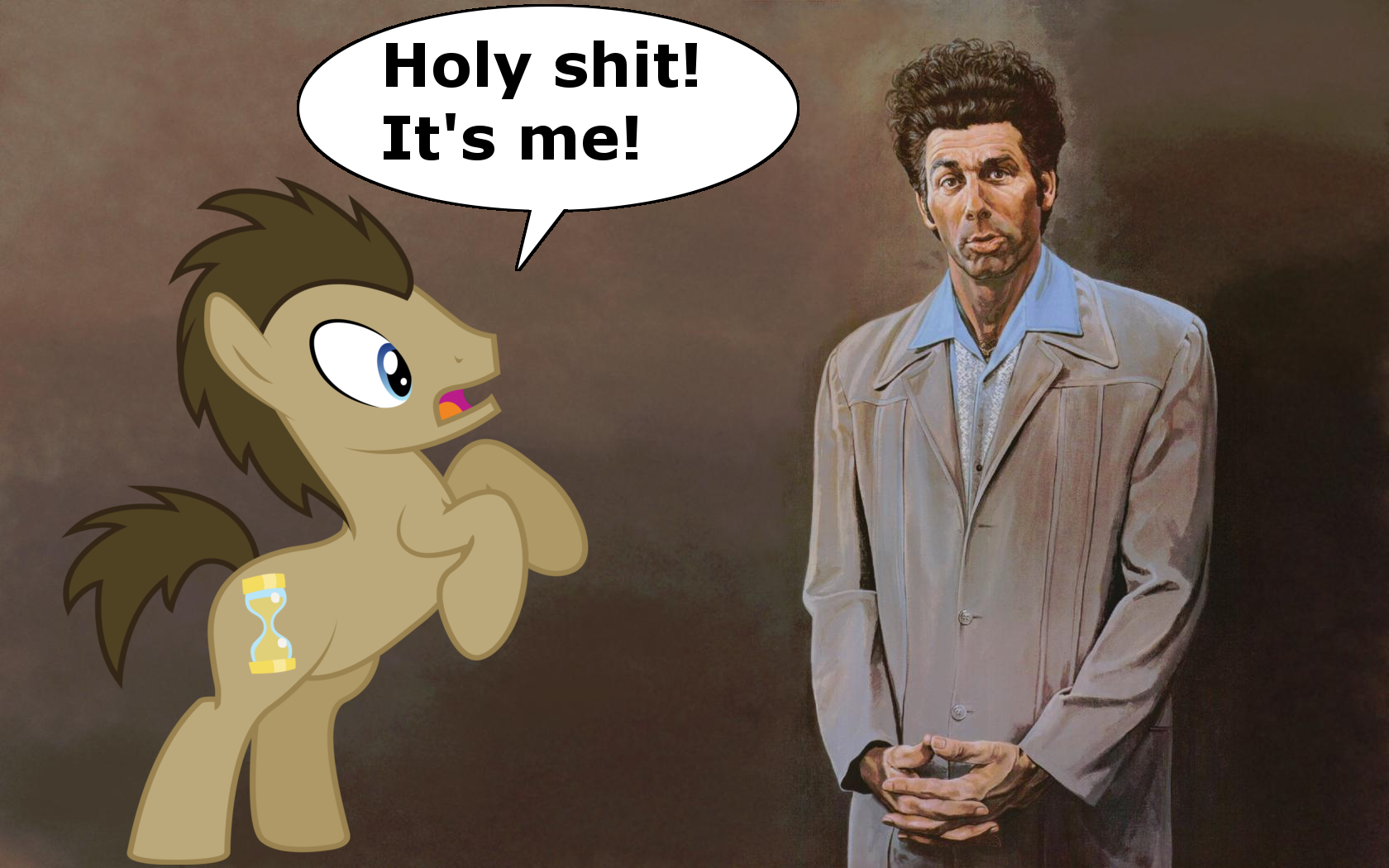 #425566 - cosmo kramer, doctor whooves, headcanon, michael richards ...