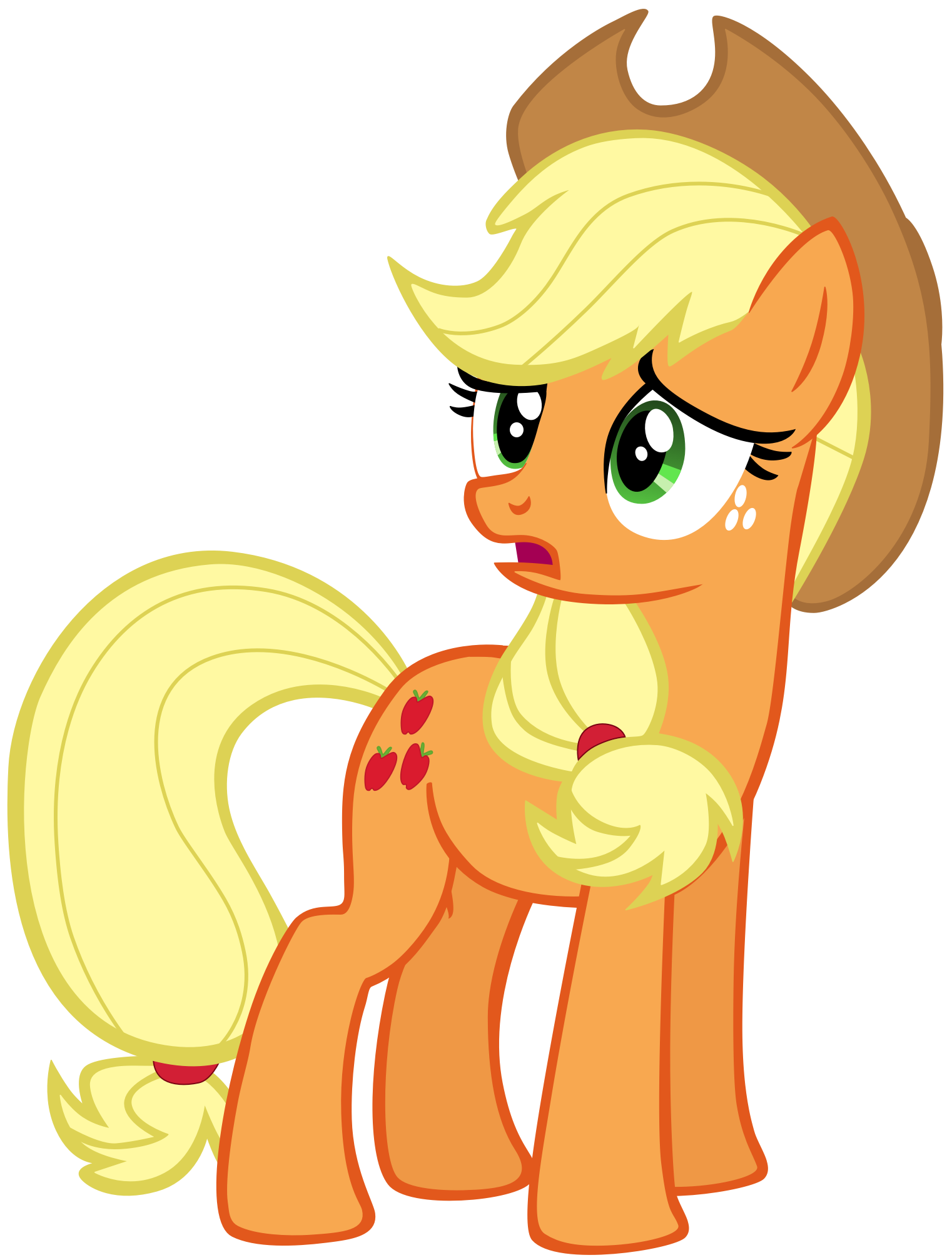 #426503 - safe, artist:flutterflyraptor, applejack, g4, female, simple ...