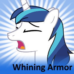 #430799 - safe, shining armor, pony, unicorn, crying, crying armor ...
