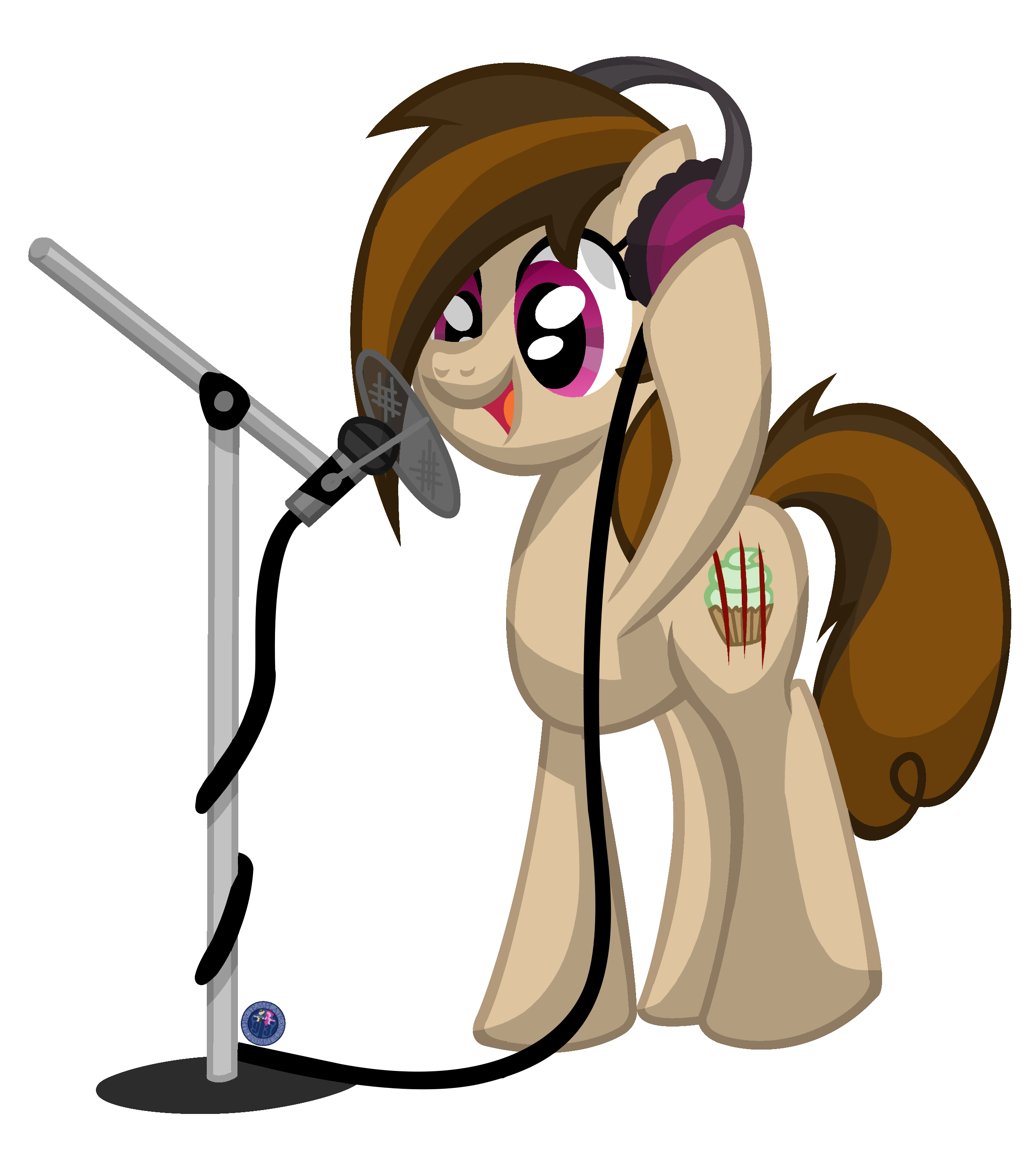 #420006 - safe, artist:template93, oc, oc only, oc:cupcake slash, earth ...