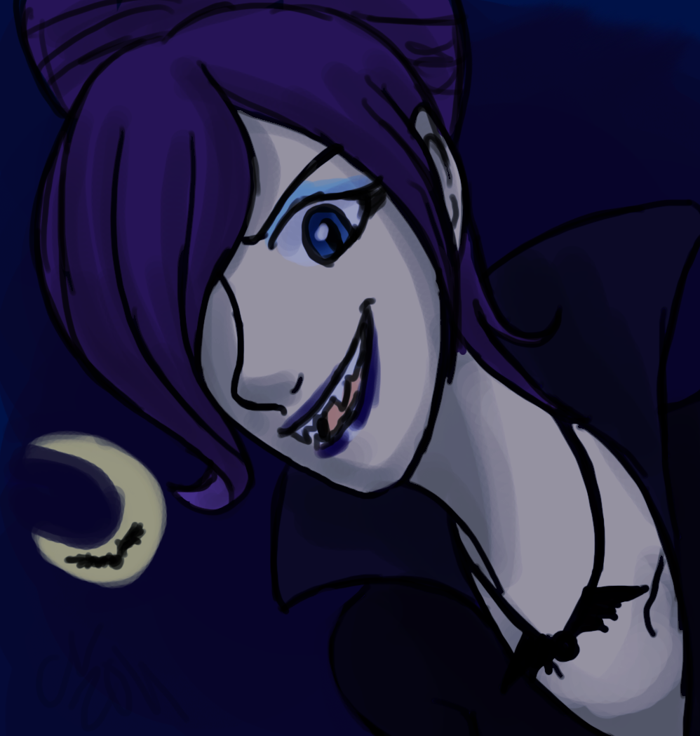 #423859 - safe, artist:cartoonlion, rarity, human, vampire, clothes ...