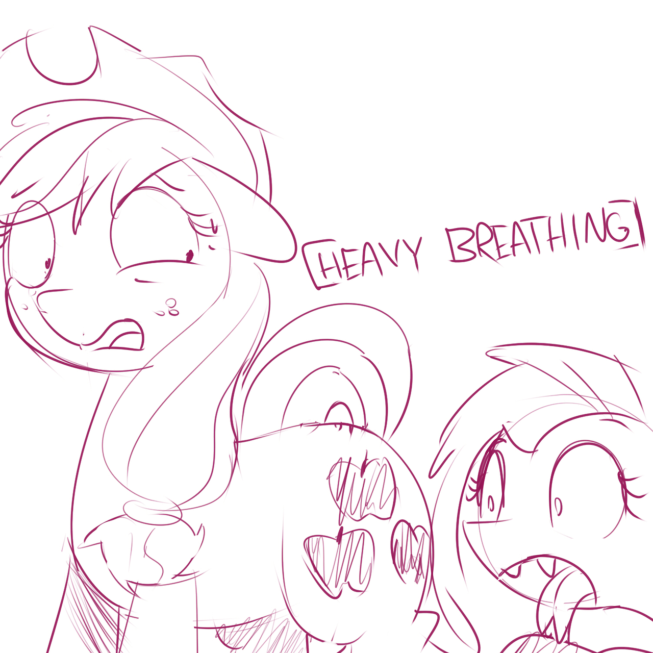 #520460 - safe, artist:crade, applejack, fluttershy, bat pony, pony ...