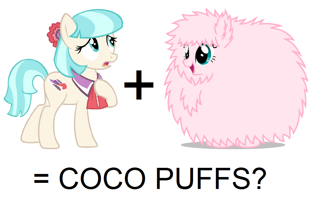 #521989 - safe, coco pommel, oc, oc:fluffle puff, g4, canon x oc, cocoa ...