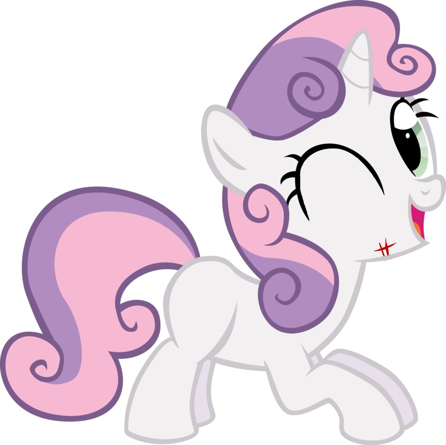 #523558 - semi-grimdark, sweetie belle, ask-strangey-belle, female ...