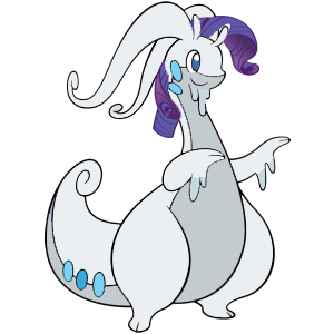 #528360 - safe, rarity, goodra, g4, crossover, female, pokefied ...