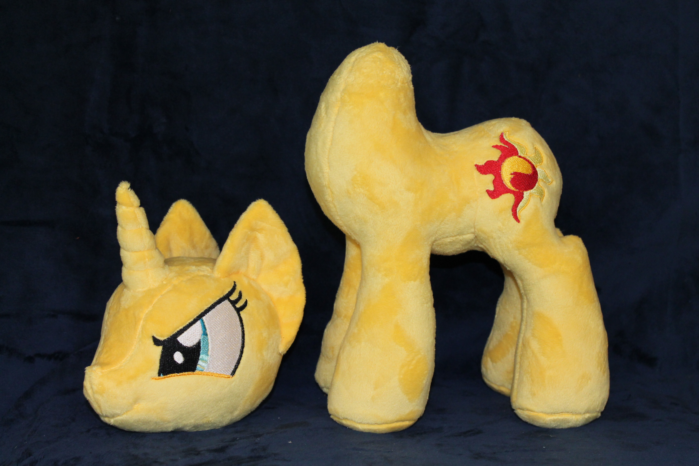 #530186 - safe, artist:whitedove-creations, sunset shimmer, pony, headless, irl, modular, photo ...