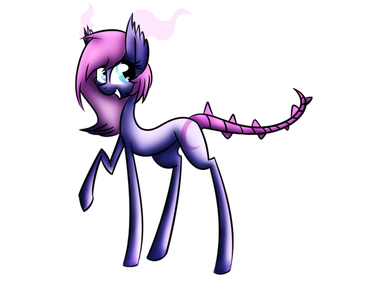 537185 Safe Artistelskafox Oc Oc Only Original Species Augmented Tail Solo Derpibooru
