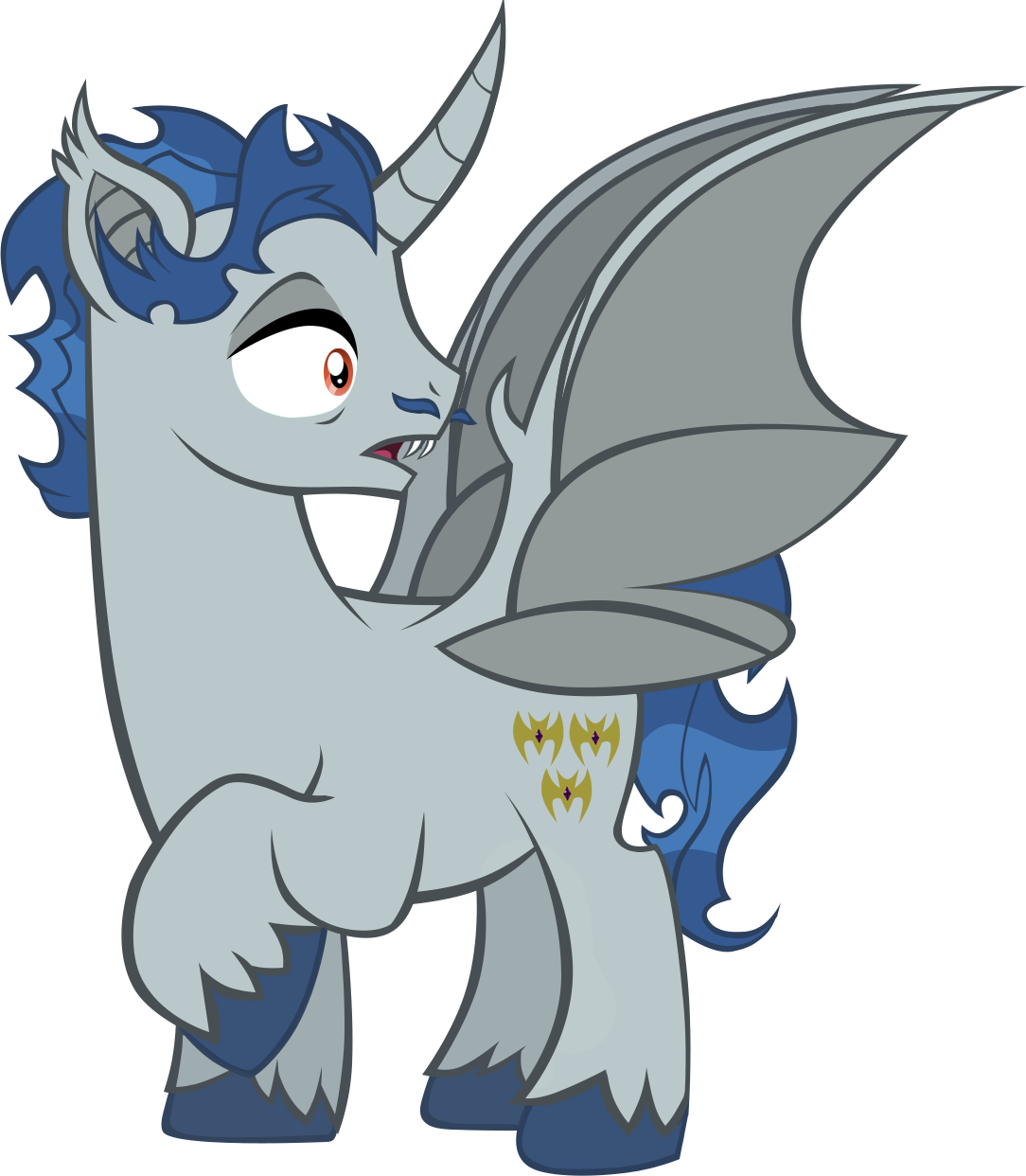 #537554 - safe, artist:softcoremirth, fancypants, alicorn, bat pony ...