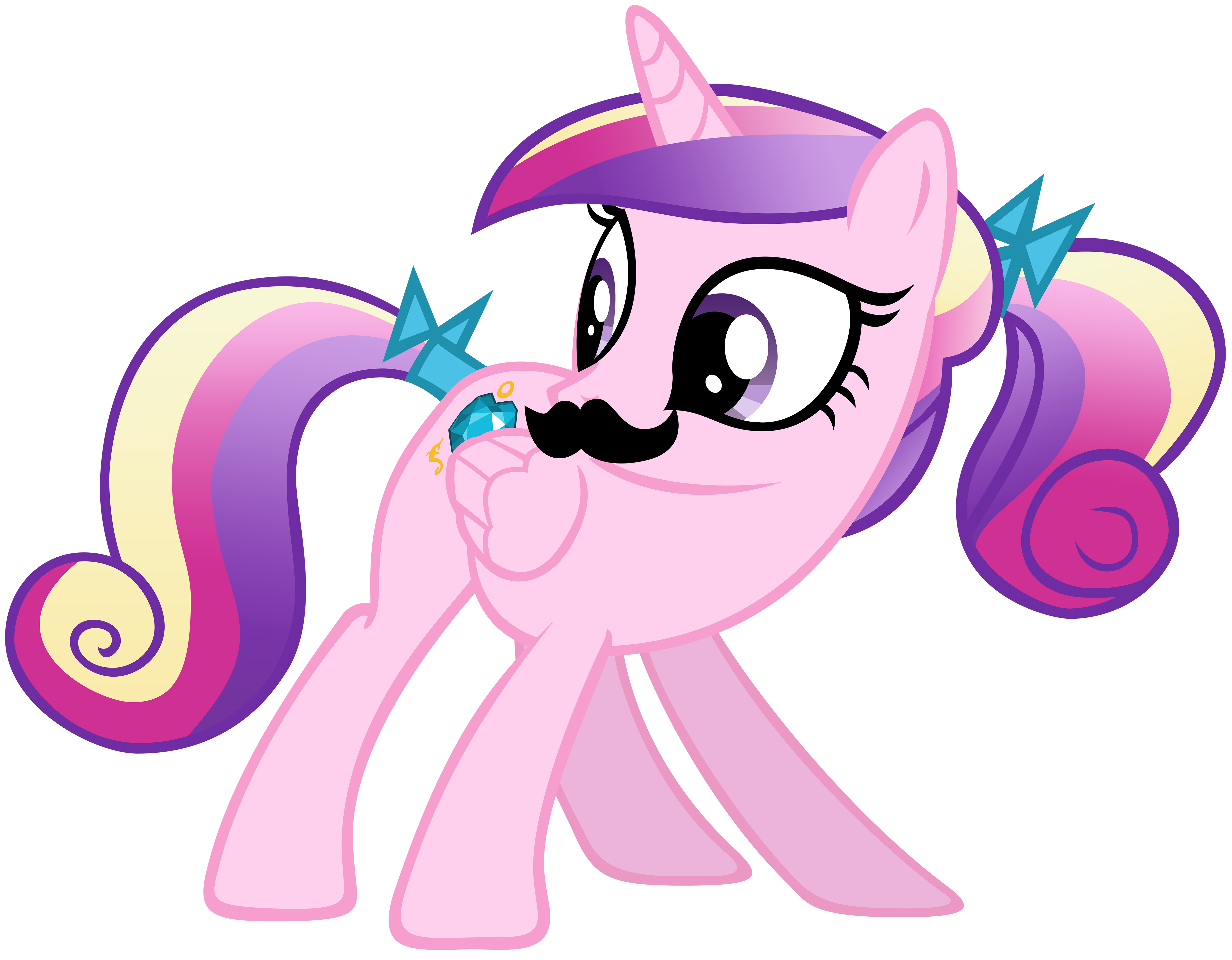 #513310 - safe, princess cadance, g4, absurd resolution, facial hair ...