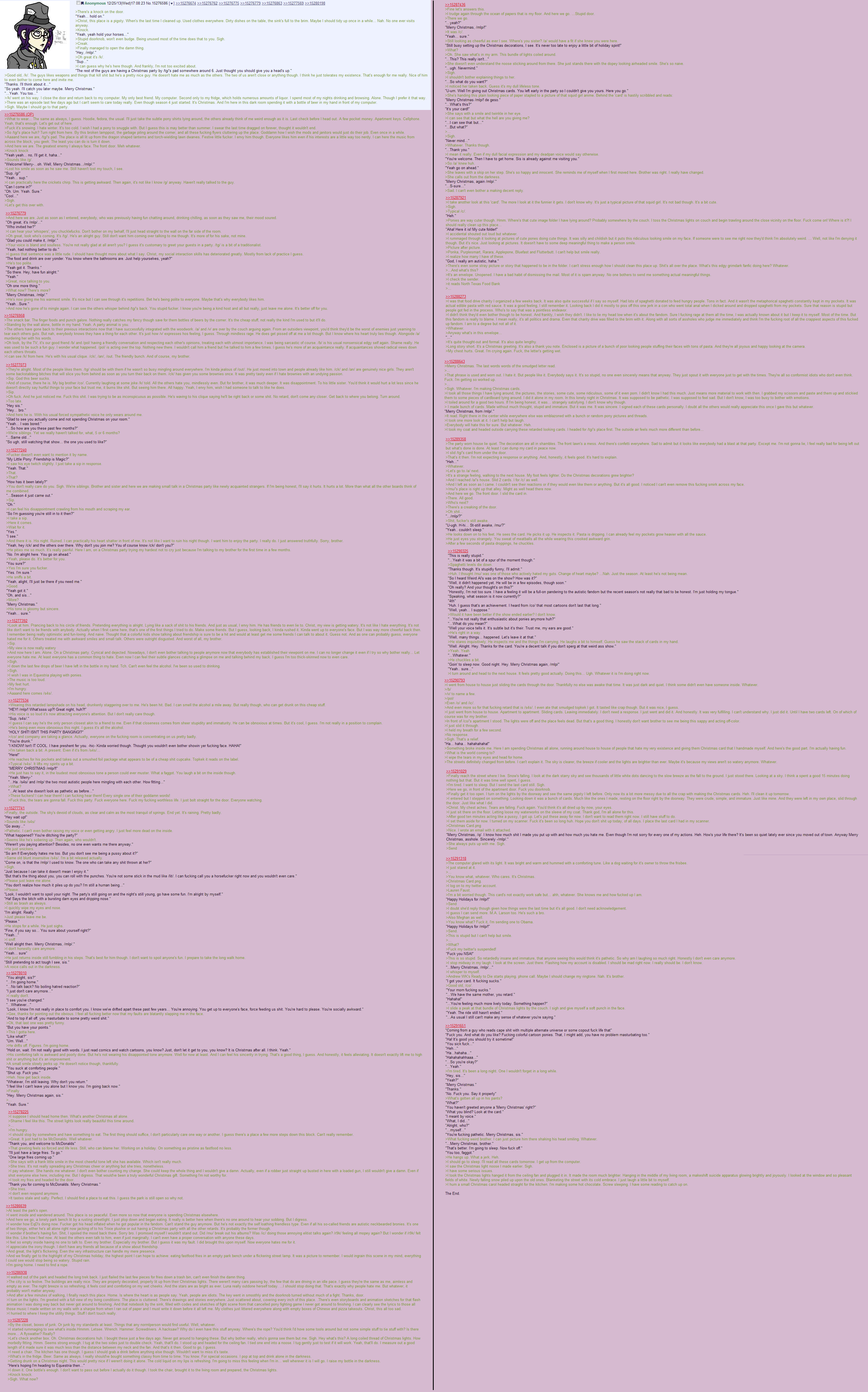 #514659 - safe, screencap, 4chan, 4chan screencap, christmas, christmas ...