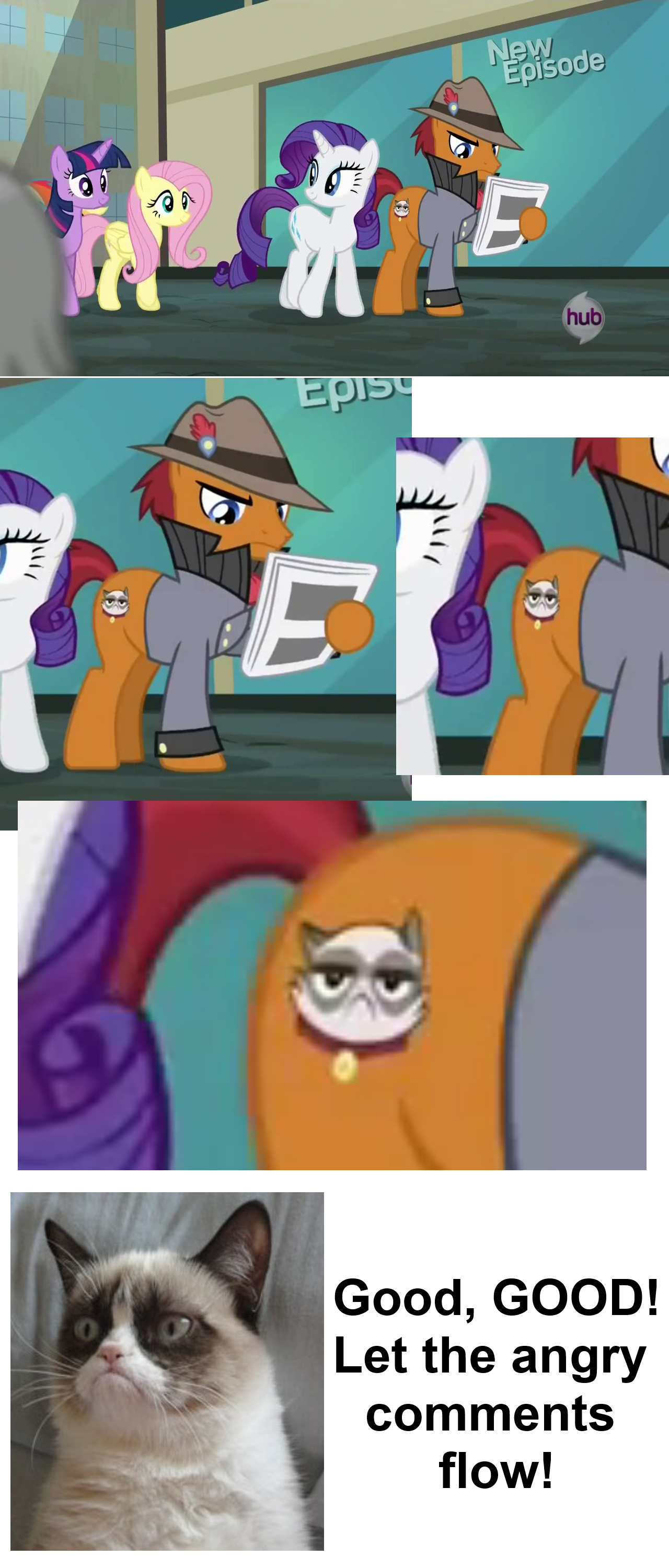 #515086 - safe, edit, edited screencap, screencap, fluttershy, rarity ...