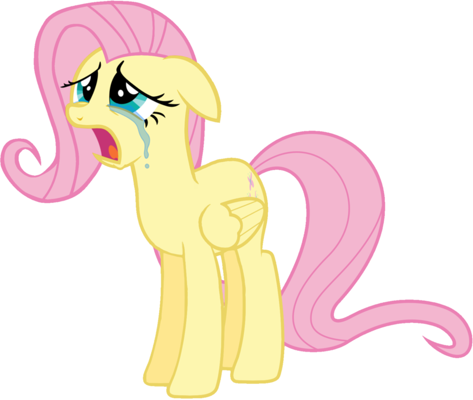 #516892 - safe, artist:whrrlr, fluttershy, crying, female, simple ...