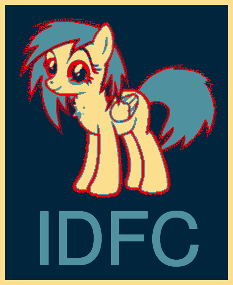 #518341 - safe, oc, oc only, gif, hope poster, idfc, non-animated gif ...