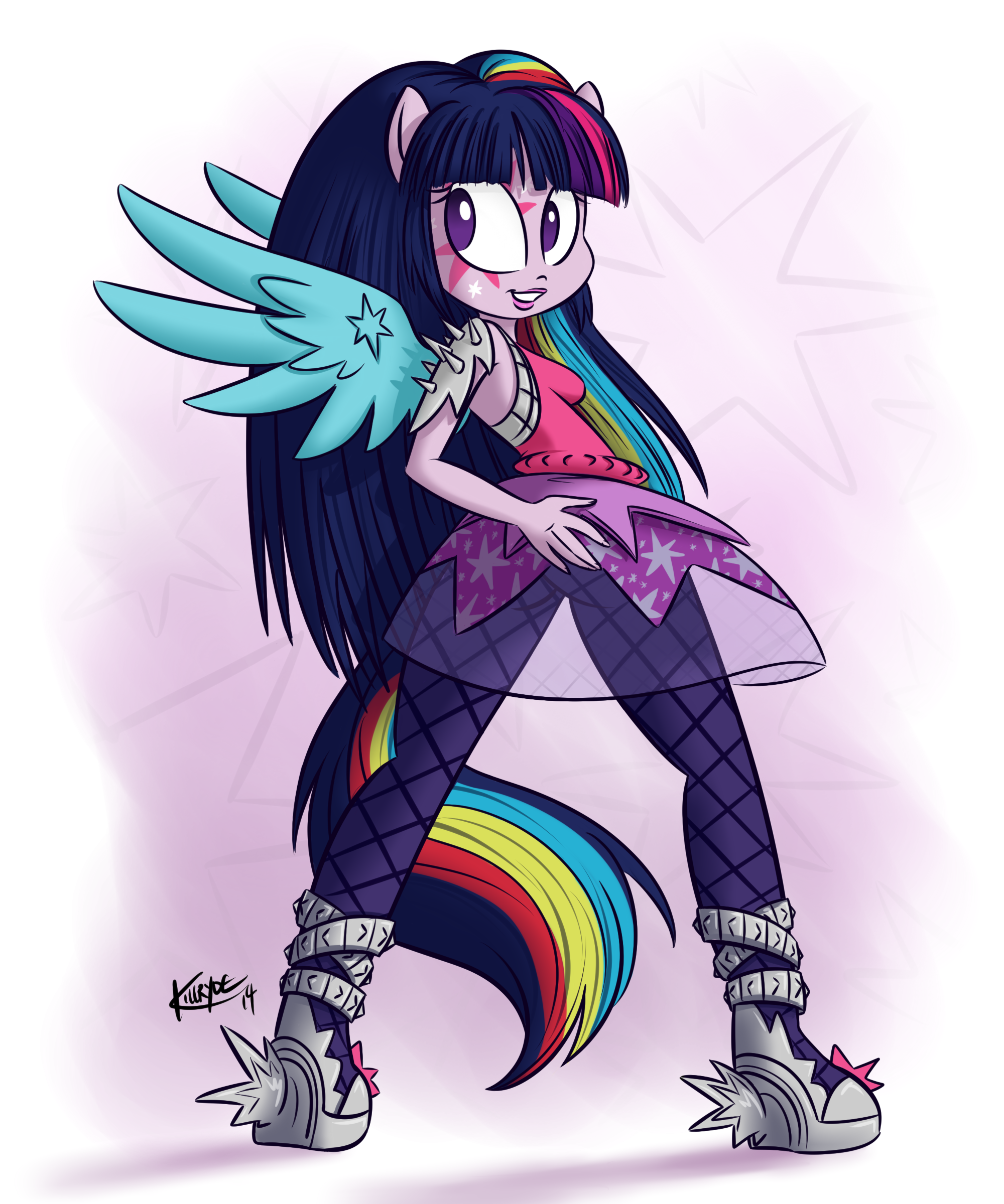 #518729 - safe, artist:killryde, rainbow dash, twilight sparkle ...