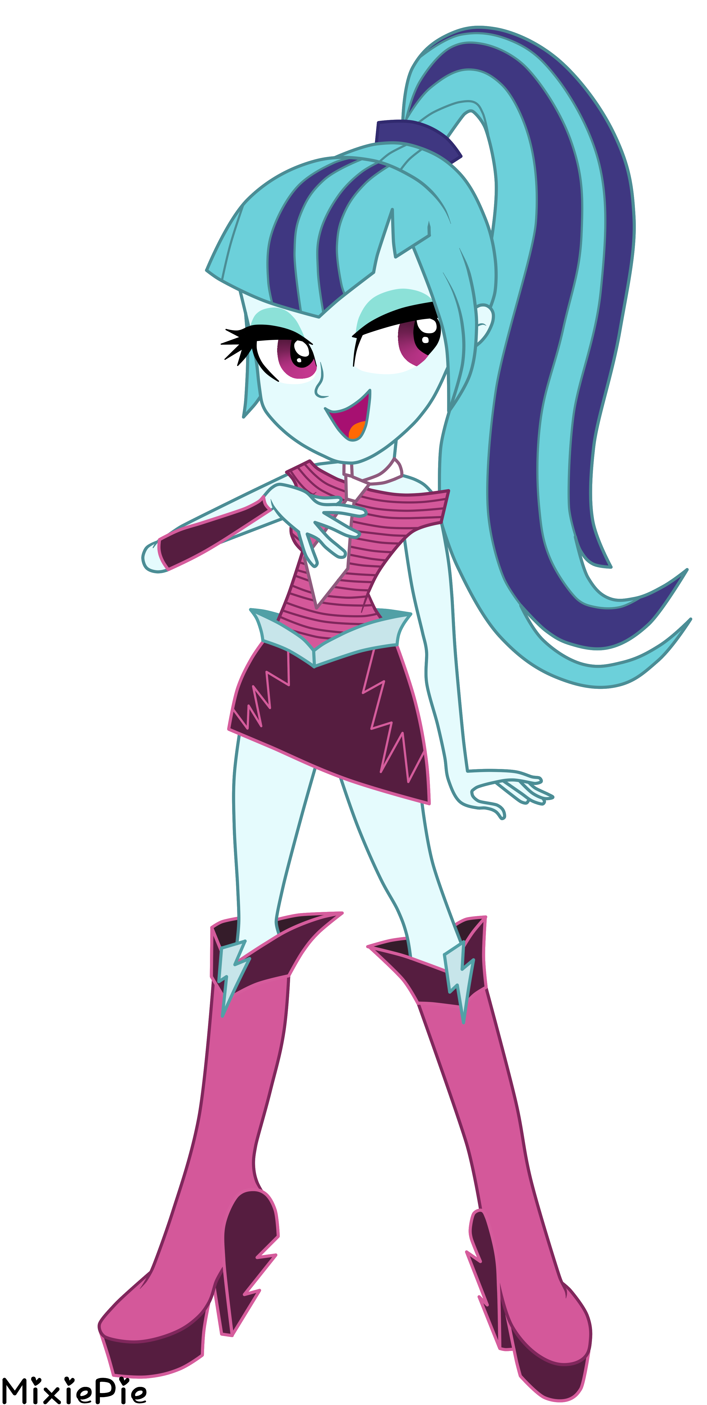 #734277 - safe, artist:mixiepie, sonata dusk, equestria girls, g4, my ...