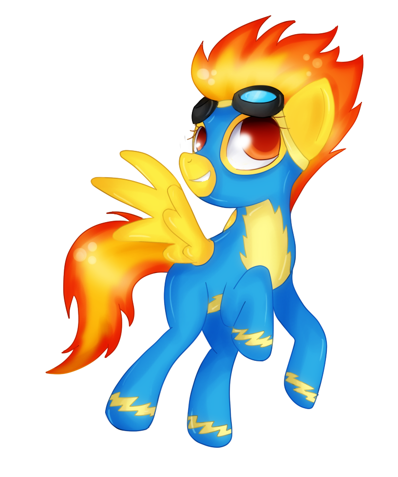 #751282 - safe, artist:cherry-cakes, spitfire, female, goggles, solo ...