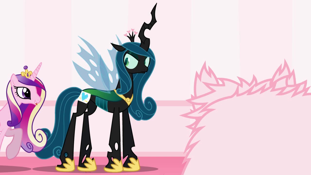 #751950 - safe, artist:mixermike622, princess cadance, queen chrysalis ...