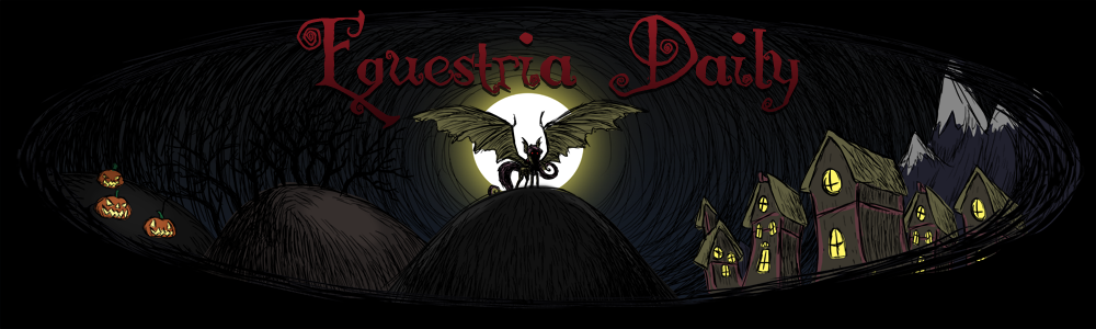 #754719 - safe, artist:alorix, fluttershy, equestria daily, banner ...