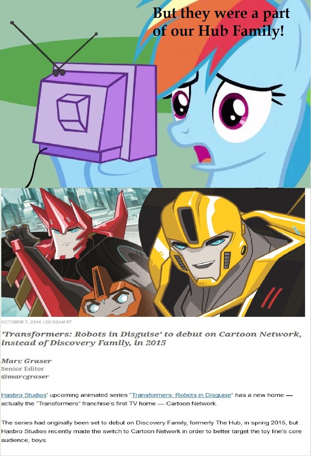 #738041 - safe, rainbow dash, bumblebee (transformers), cartoon network ...