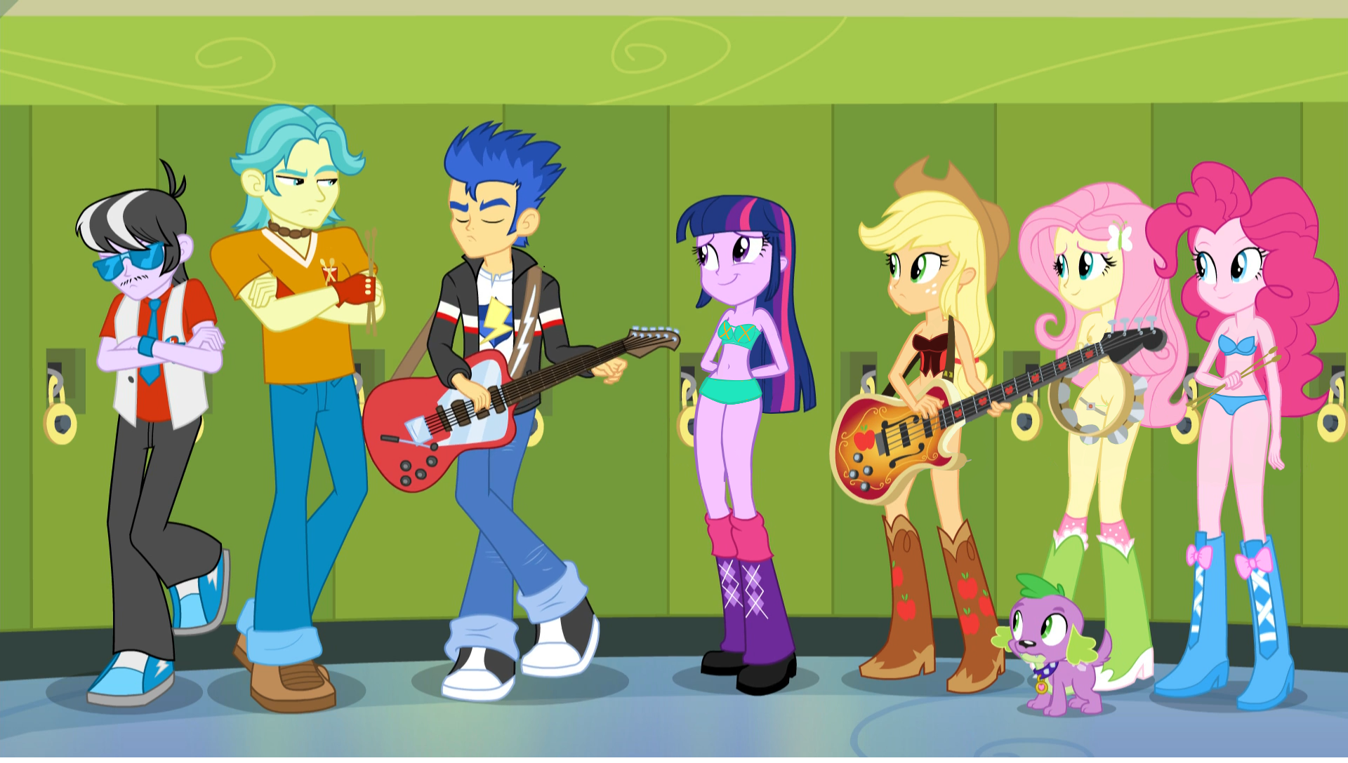 #769710 - explicit, edit, applejack, brawly beats, flash sentry ...