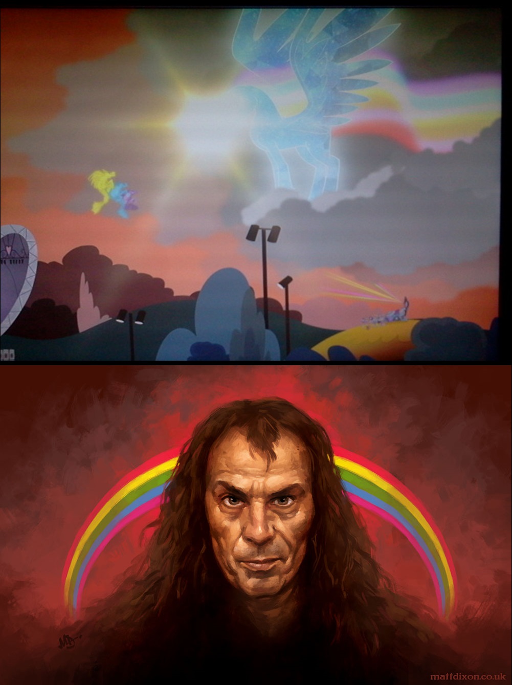 「RAINBOW IN THE DARK」- DIO by Sr Pelusa : r/mylittlepony