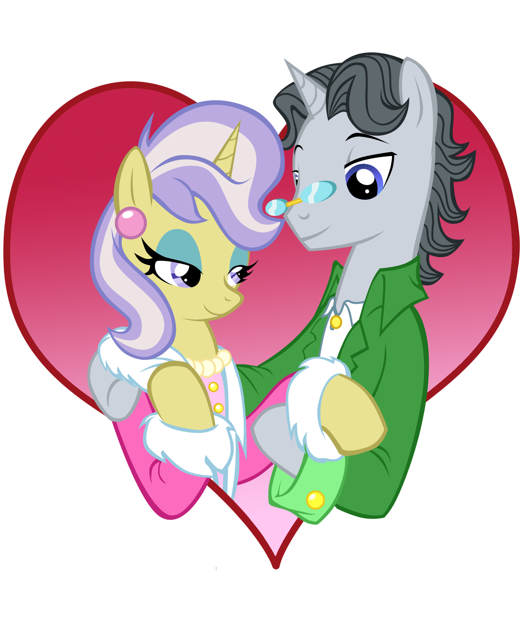 #777517 - safe, artist:moostargazer, jet set, upper crust, pony ...