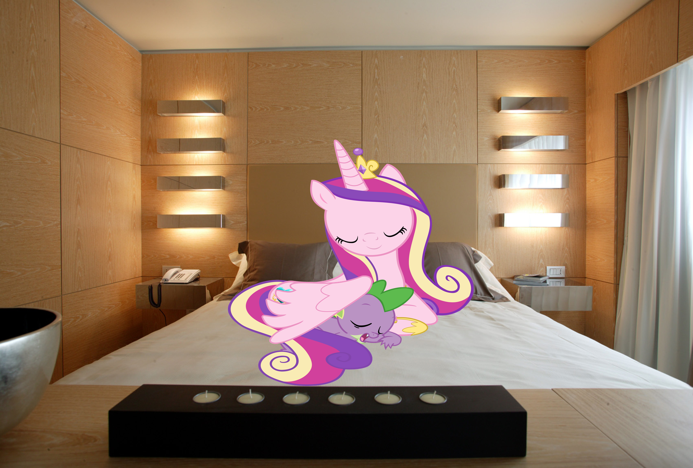 #780898 - safe, artist:reaver75, princess cadance, spike, alicorn ...