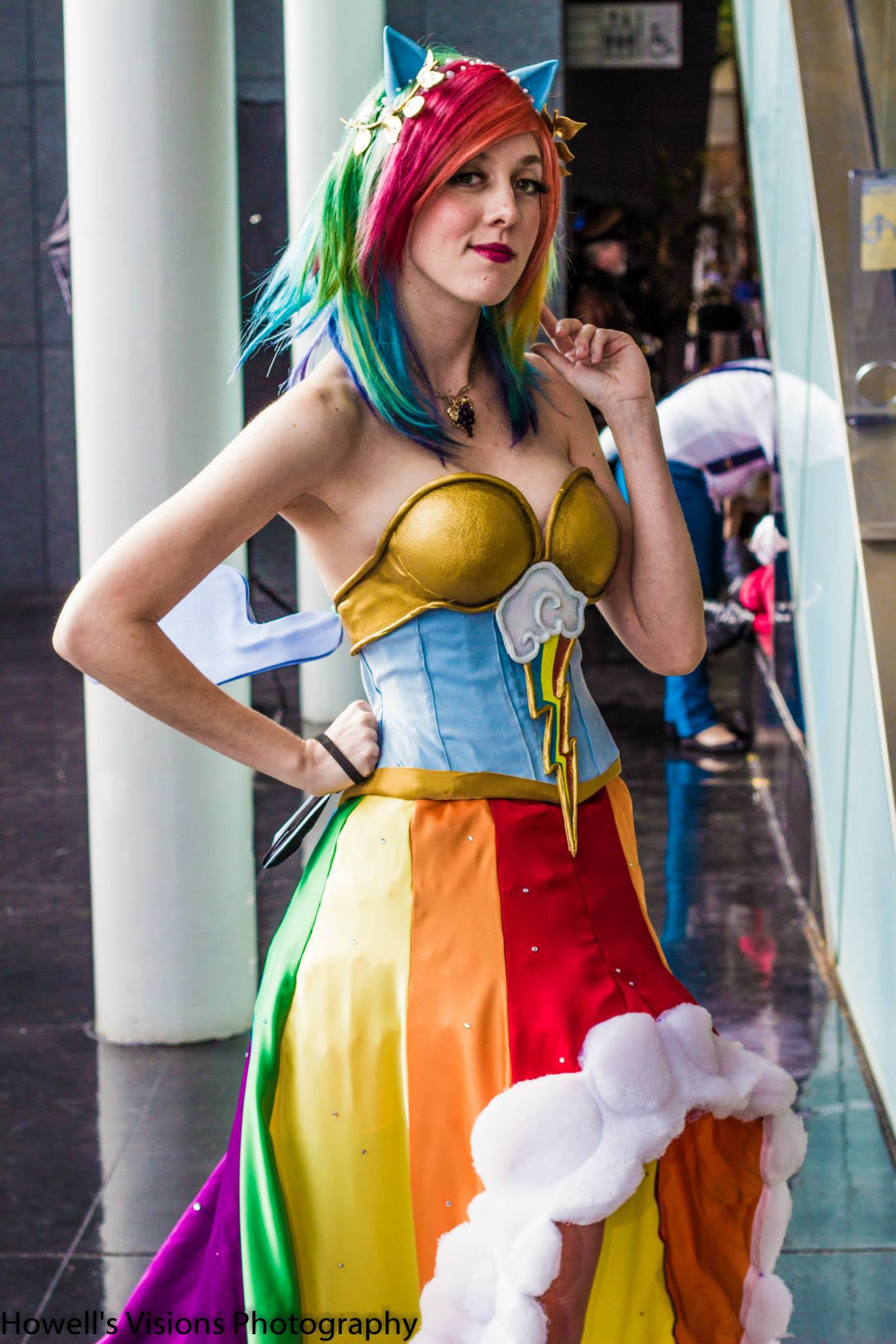 #545489 - safe, artist:flying-fox, rainbow dash, human, g4, cosplay, irl, irl human, photo ...