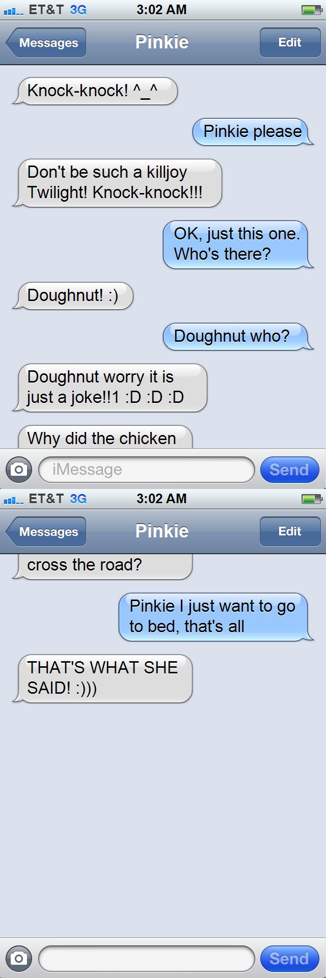 #545810 - safe, pinkie pie, twilight sparkle, knock knock joke, meme ...