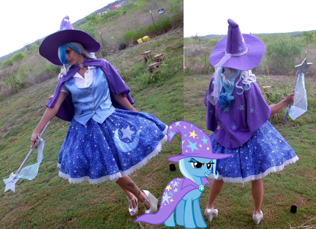 #571210 - safe, artist:eternalukyou, trixie, human, brony fan fair ...